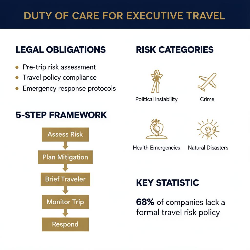 Duty of Care for Executive Travel | Corporate Travel Security | AMERINE