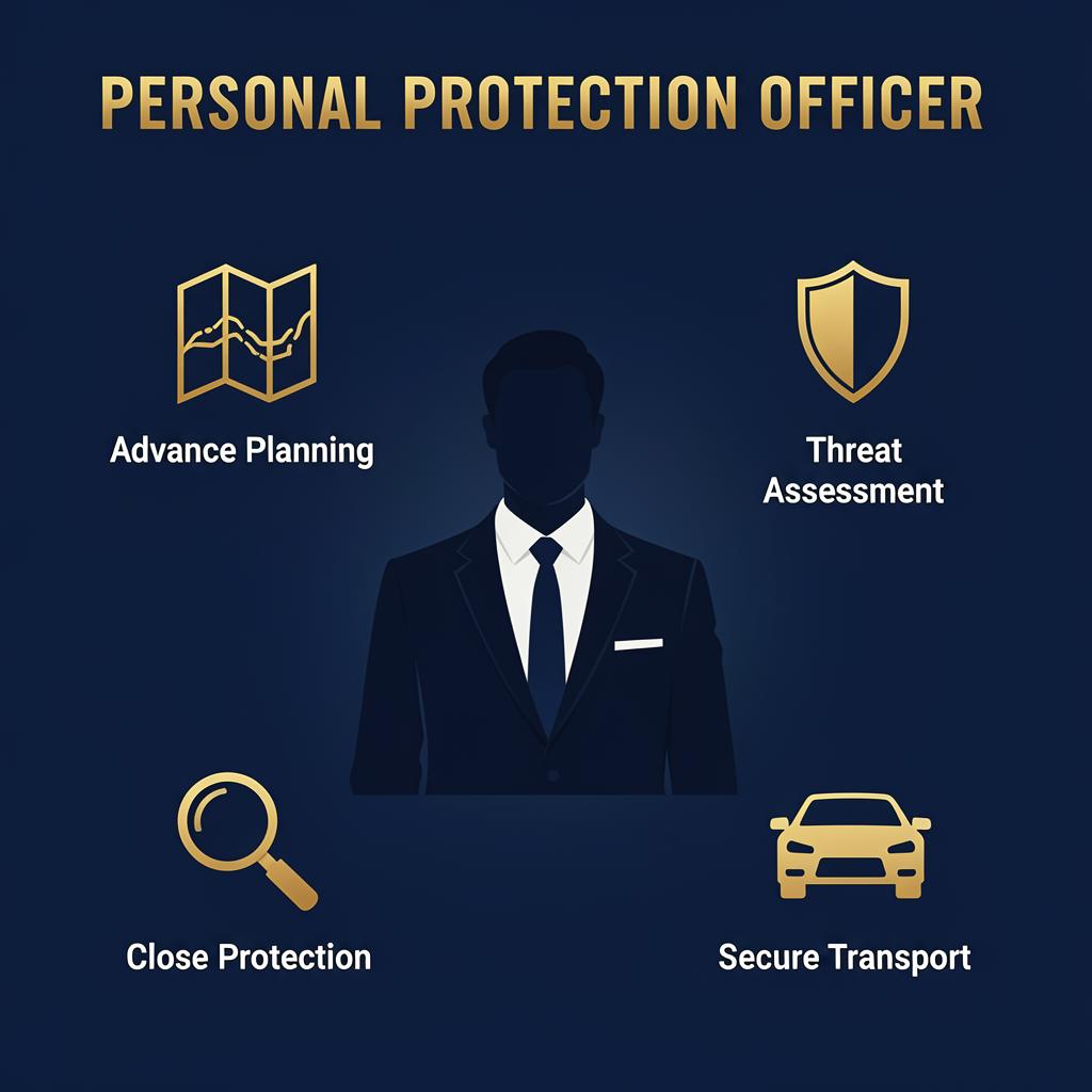 What Does a Personal Protection Officer Do? | PPO Guide 2026 | AMERINE